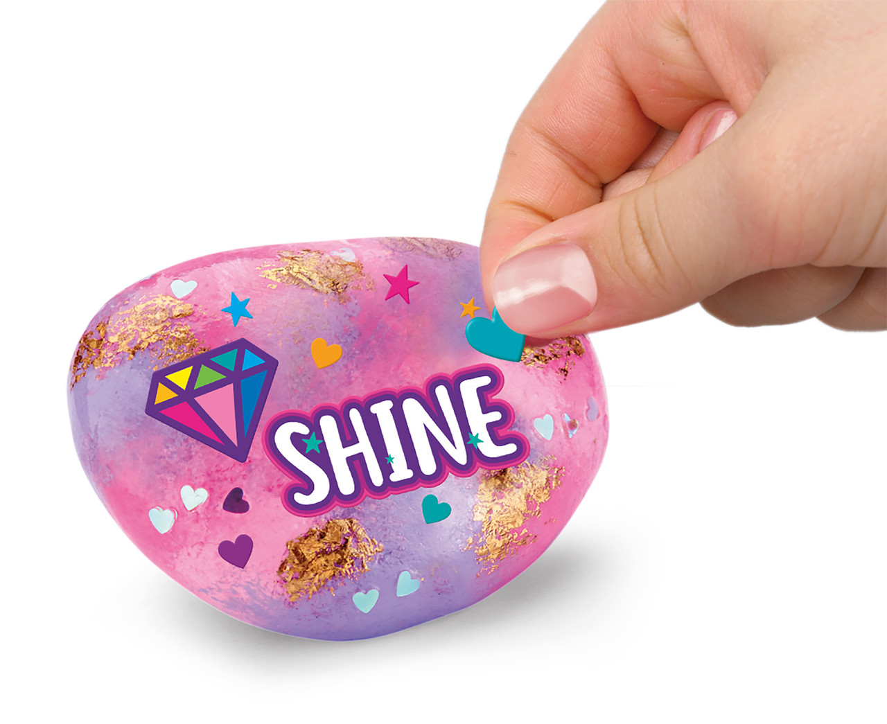 Cra-Z-Art Shimmer 'N Sparkle Inspirational Rock Art Kit655204 - GettyCrafts