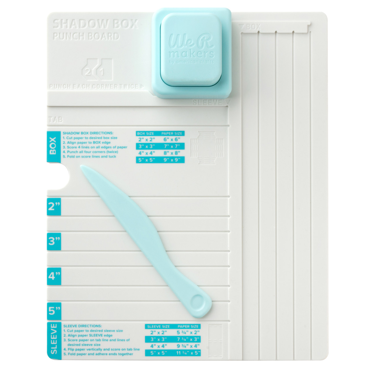 We R Makers Punch Board-Shadow Box 5A002J7F-1GKTT - GettyCrafts