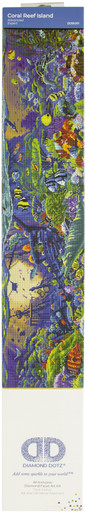 Diamond Dotz Diamond Art Kit 51"X25"-Coral Reef Island - DD18001 ...