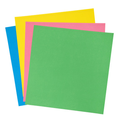 Colorbok Textured Cardstock Pad 12"X12" 30/Pkg-Primary Pizazz - 61192 ...