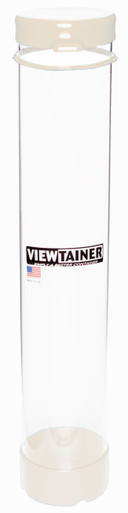 Viewtainer Tethered Cap Storage Container 2.75"X15"-White CRT27515-6 ...