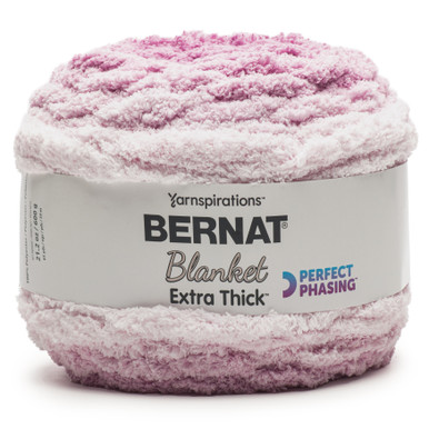 Bernat Blanket Extra Thick Perfect Phasing Yarn-Fuchsia 5A002G8P-1GHRK ...