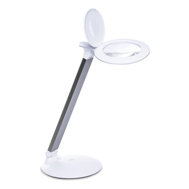 Daylight Halo Go 2 Rechargeable Magnifier Lamp-White 5A002WLK-1GXDG ...