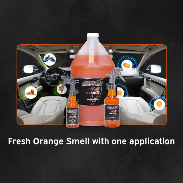 Orange Car Air Freshener Scent