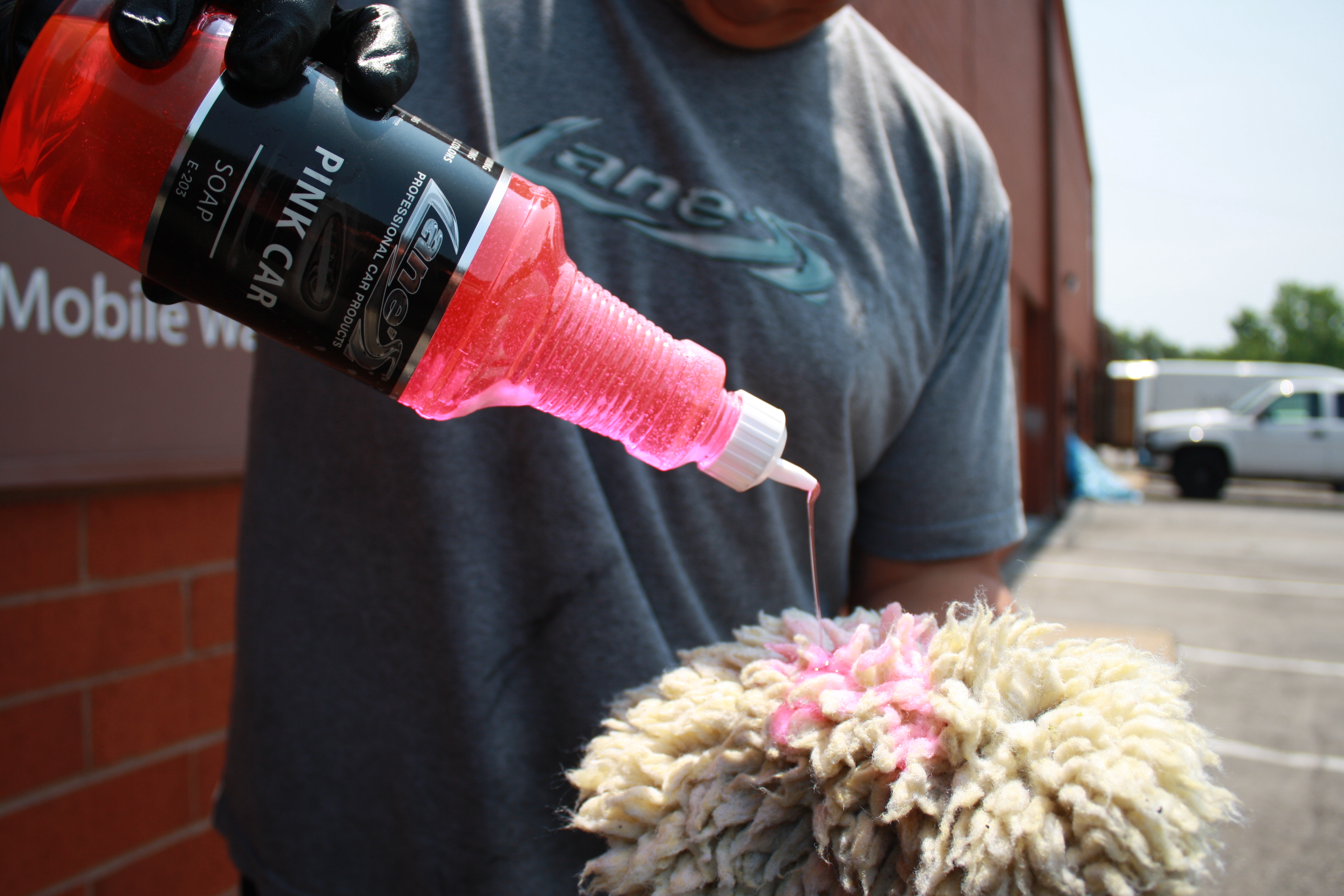 Clean Up Your Ride with Lane's Pink Car Shampoo - Lane's Car Products