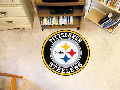 Floor Mats - FanMats - NFL - Pittsburgh Steelers Roundel Mat