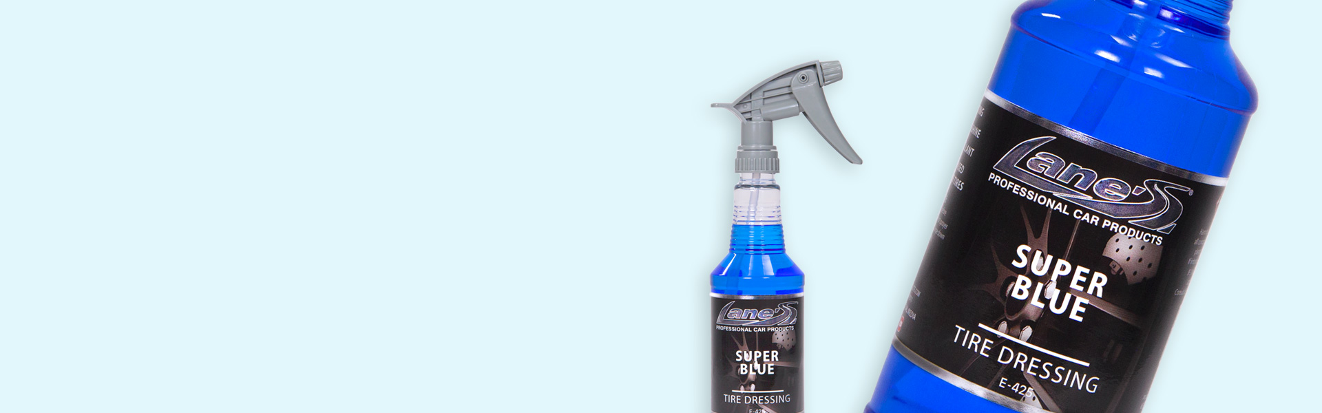 Lane's Super Blue Tire Shine - Best Tire Shine Spray to Dress Car Tires ...