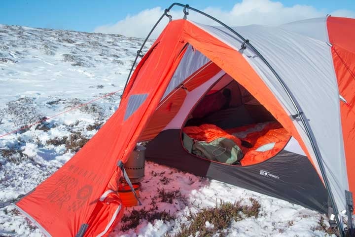 Cairngorm Treks Review - Mountain Hardwear Trango 2 Tent - Basecamp Gear