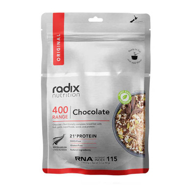 Radix Nutrition Original Chocolate Breakfast - 400kcal | UK | Basecamp Gear