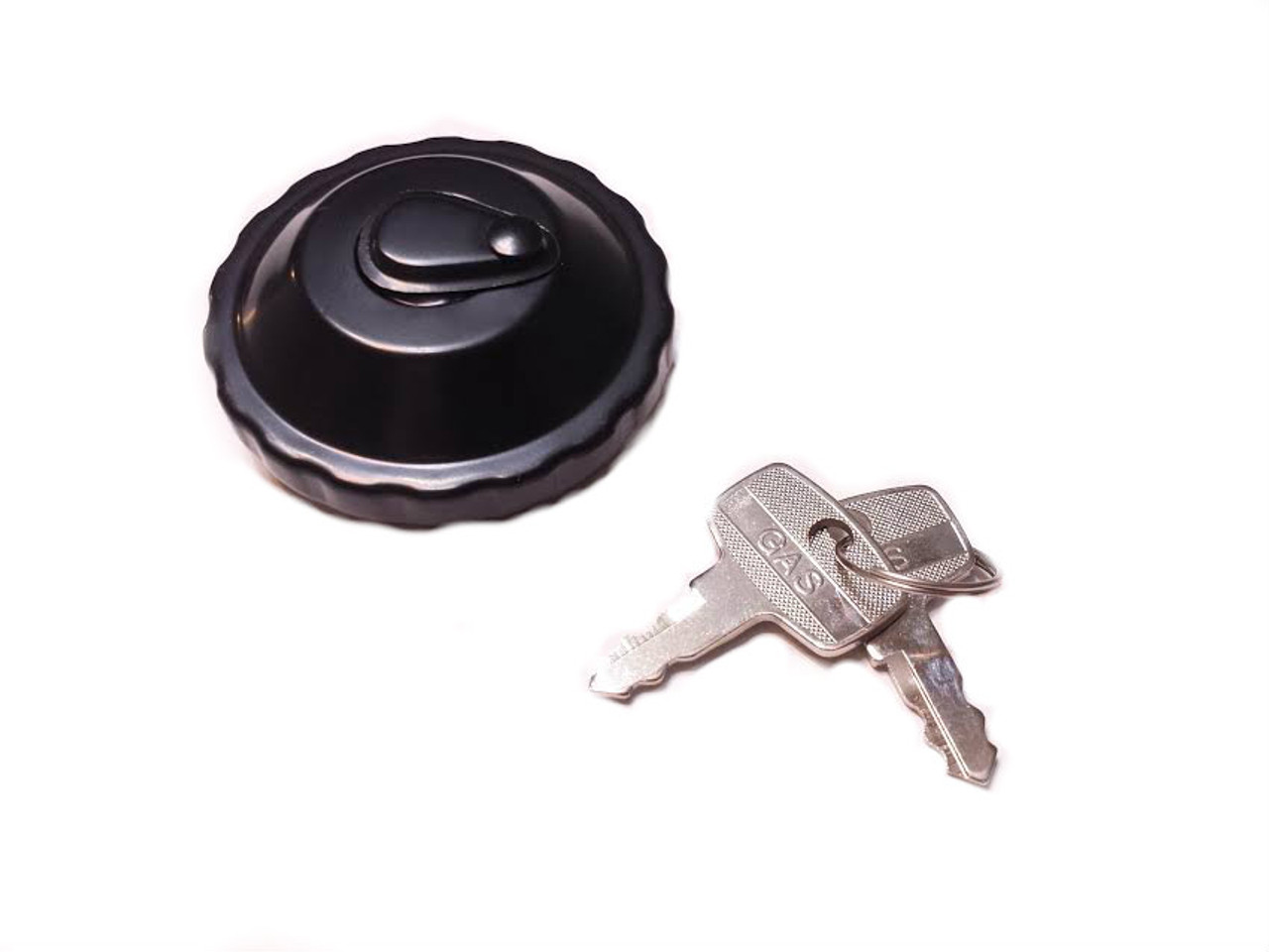 30mm Black Locking Gas Cap For Step Thru Mopeds Moped Division