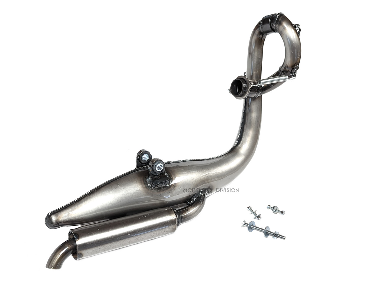 Turbo Kit Exhaust for Motobecane, Mobylette AV7/AV10/AV88 - Varnished ...