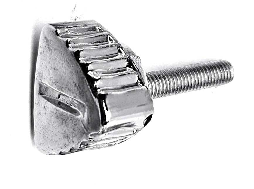 Puch Side Cover / Panel Bolt "Second Shortest" 25mm -Chrome - Moped ...