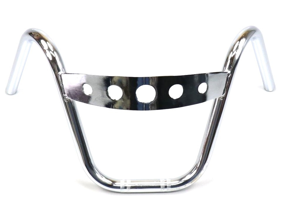Chrome Chopper, Pull Back Handlebar with Cross Bar *French Plow Bars ...