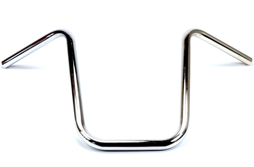 Classic Chrome Moped Chopper Handlebar - MID - Moped Division