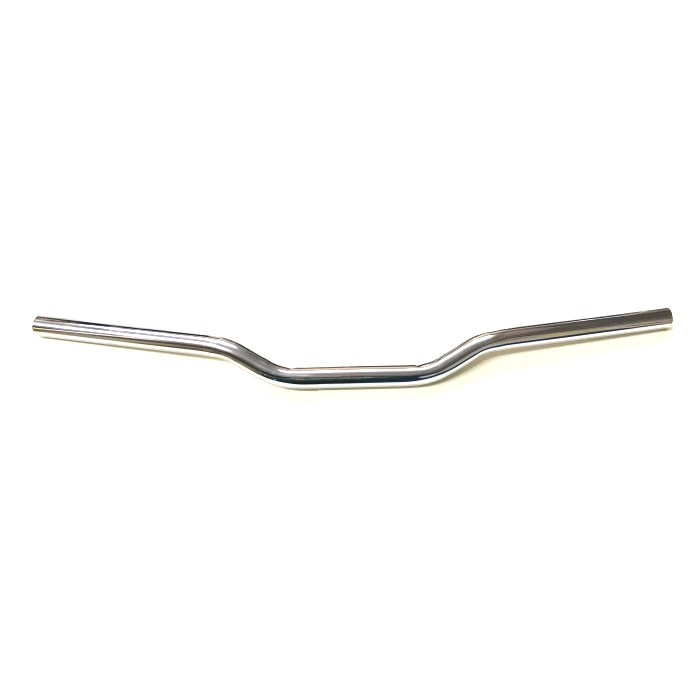 Chrome Low Rise Handlebars for Mopeds and Small Motorcycles - Moped ...