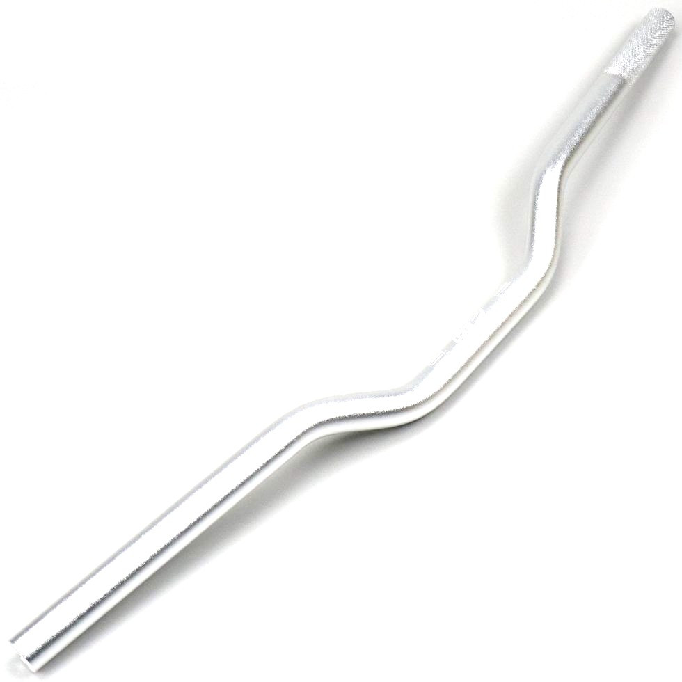 Moped MX / Low Rise Aluminum Handlebar - Silver - Moped Division