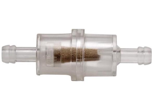 6mm Fuel Filter, Compact Clear Body - Moped Division