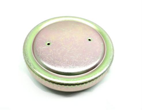 Gold 30mm Gas Cap, For Step Thru Mopeds - Moped Division