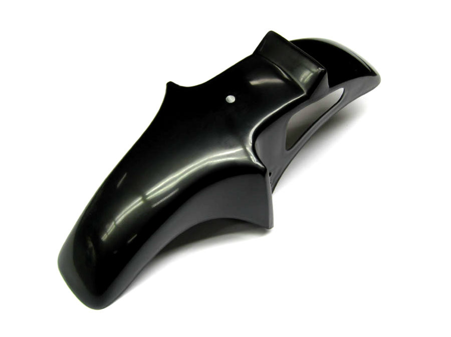 Universal Front Moped GP Fender, Black - Moped Division