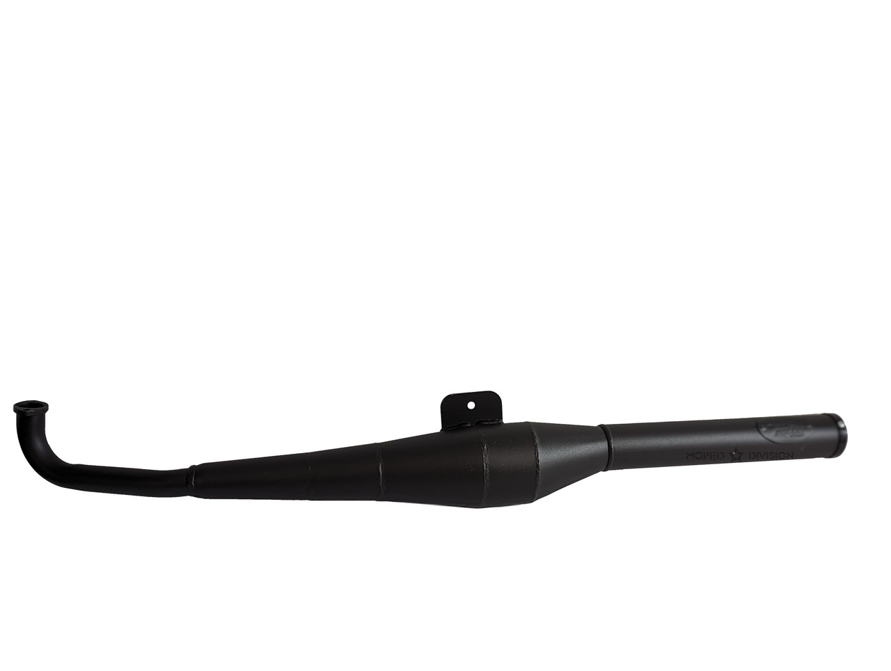 Puch Bullet Racing Exhaust Black Moped Division
