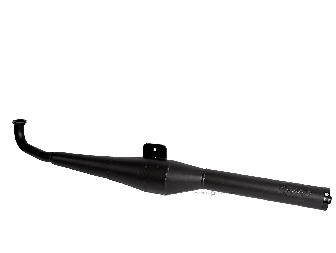 Puch Bullet Racing Exhaust Black Moped Division
