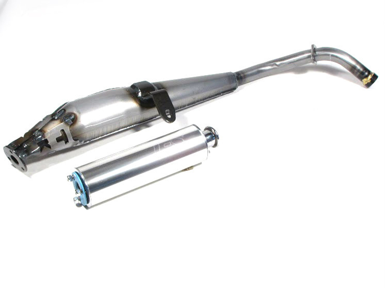 Turbo Kit S1 Exhaust For Honda Hobbit Pa50ii And Camino Moped Division