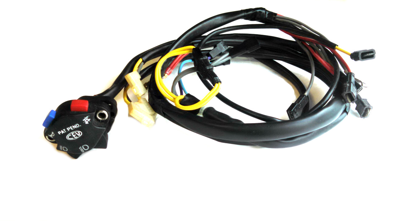 Nos Foxi Ktm Moped Cev Wiring Harness And Switch Moped Division