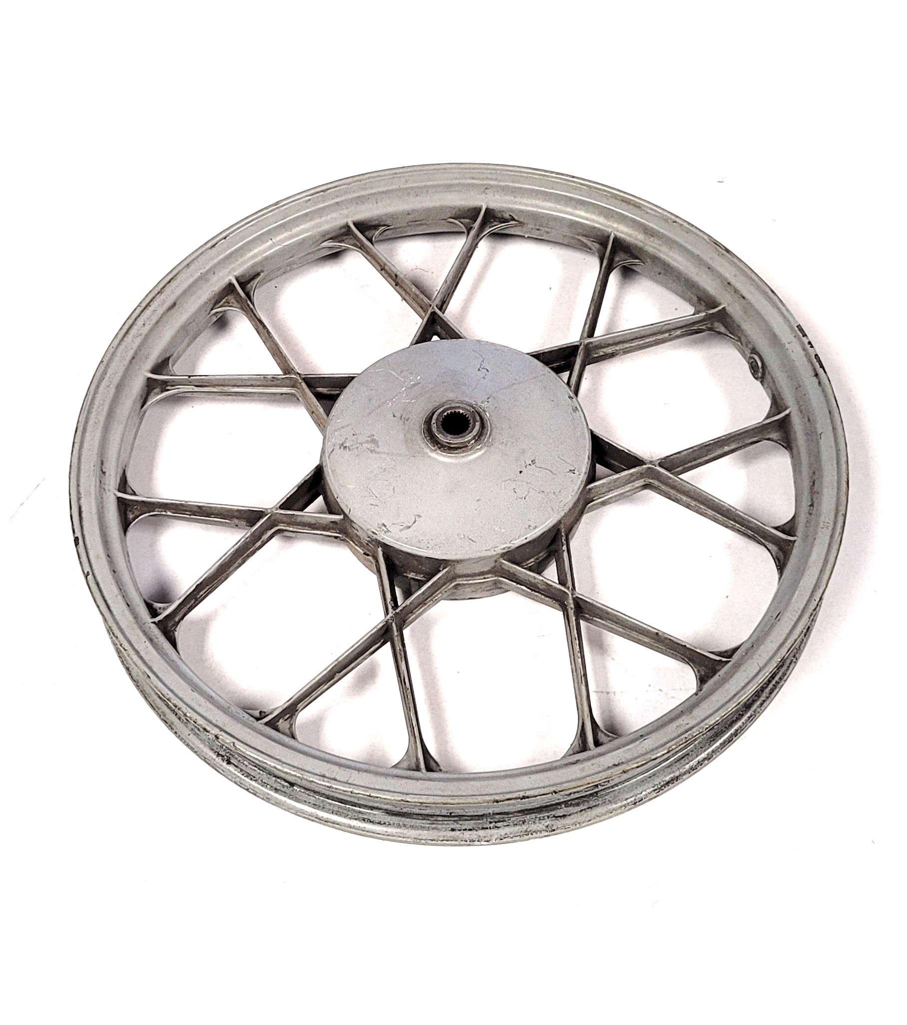 Used Piaggio Grande Mag Rear Wheel, Grimeca Snowflake - 16" x 1.6 ...