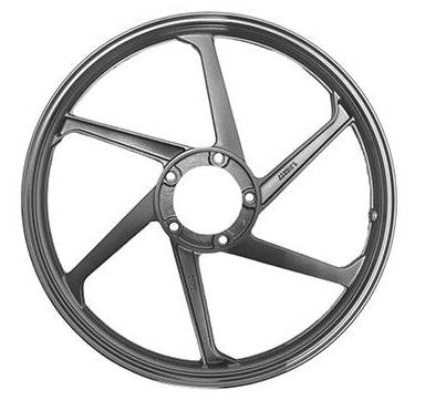 Fast Arrow Sport 1 Puch Mag Wheel- Dark Grey - Moped Division