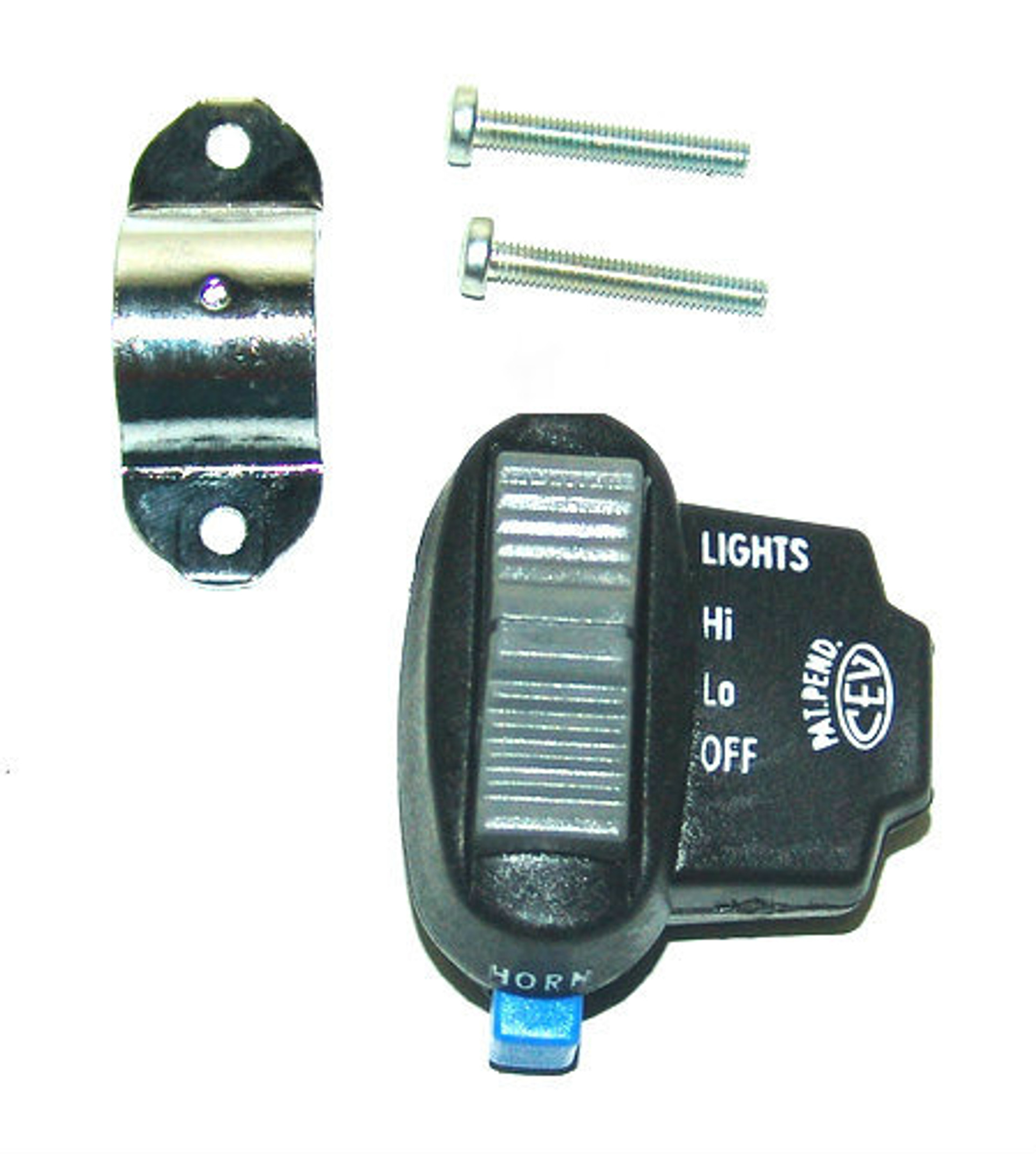 Nos Cev Light And Horn Switch With Clamps Moped Division