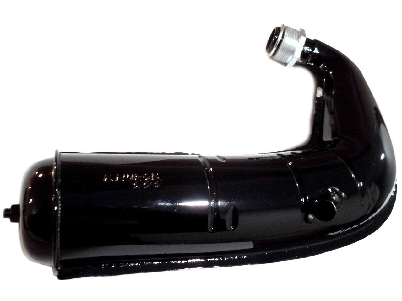 Motobecane AV7 Exhaust - Gloss Black - Moped Division