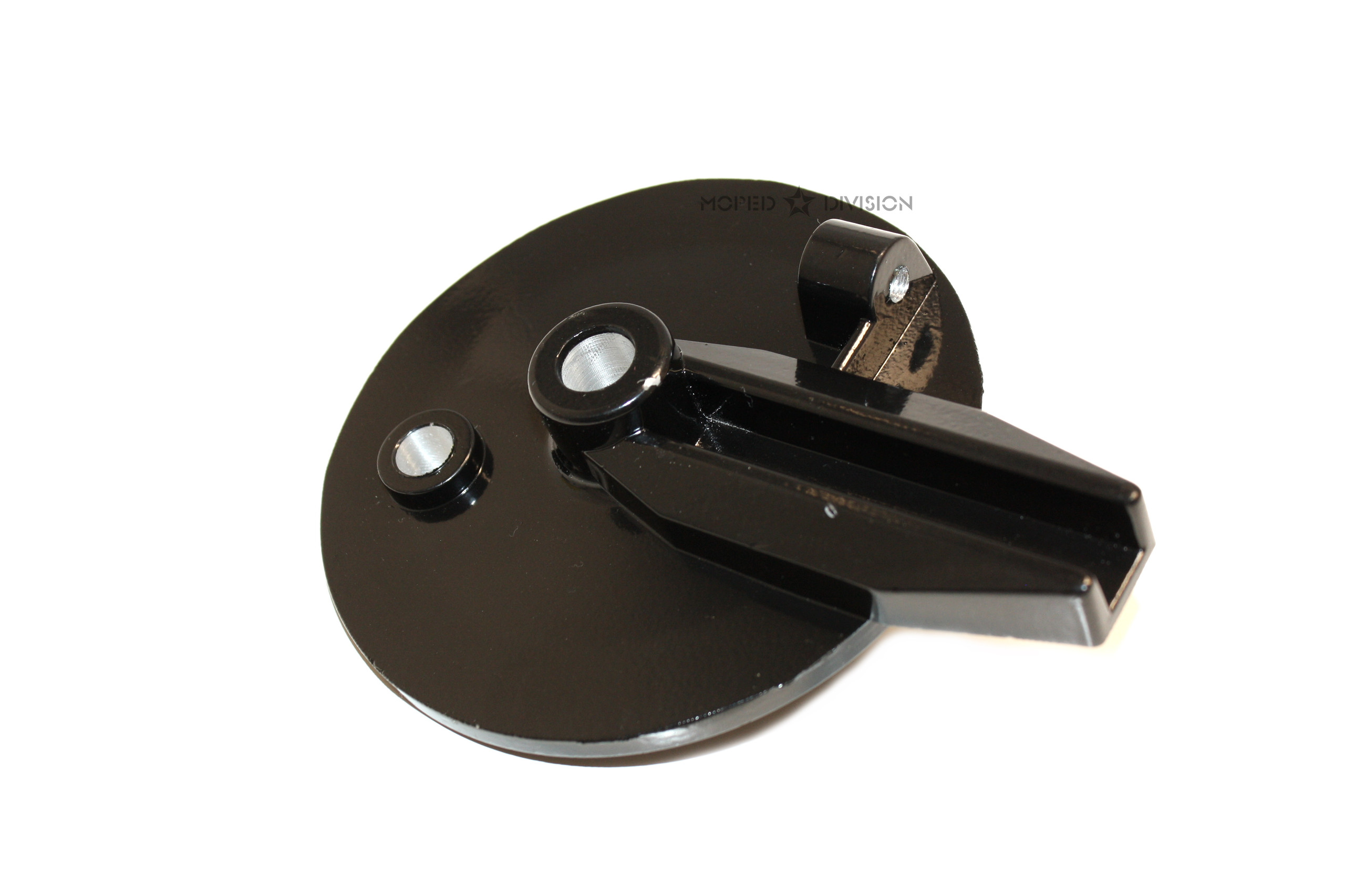 Tomos Mag Wheel Rear Brake Plate for A35 - Black - Moped Division
