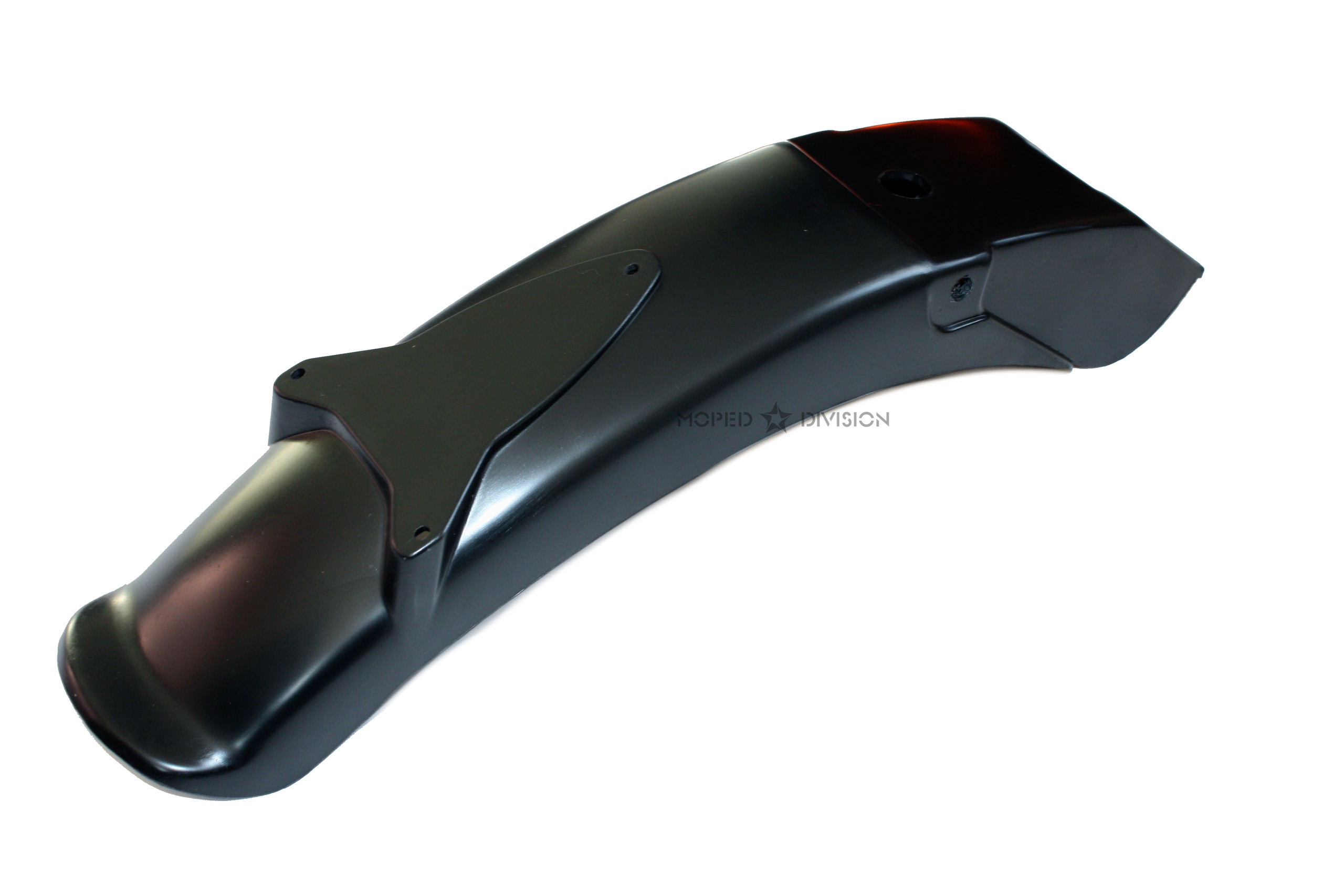 Vespa Piaggio SI Rear Fender, Plastic - Black - Moped Division