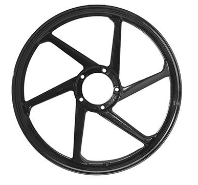 Fast Arrow Sport 1 Puch Mag Wheel - Black - Moped Division