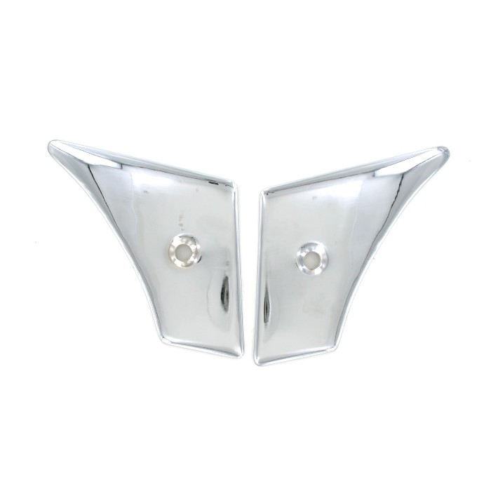 Motobecane / Mobylete Chrome Frame - Tool Box Covers - Moped Division