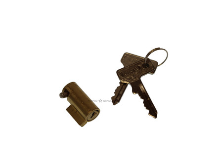 NOS Neiman Fork Lock and Key Set - 4mm - Moped Division