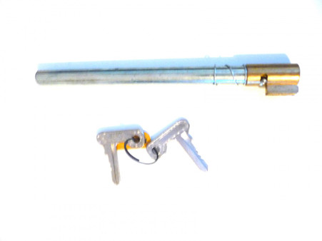 NOS Sachs, Hercules Long Style Steering Lock Key Set - Moped Division