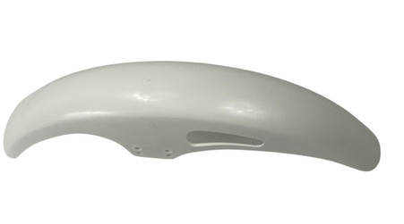 MB5 Front Plastic Fender - White - Moped Division