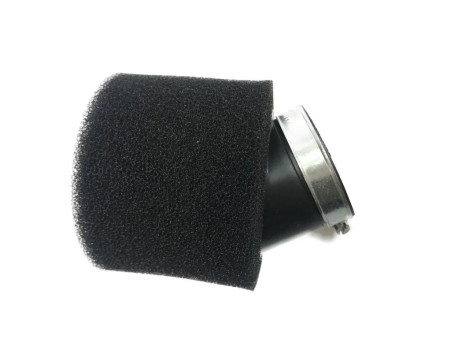 Angled 38mm Hi Flow Air Filter for PHBG and PHVA carburetors - Moped ...