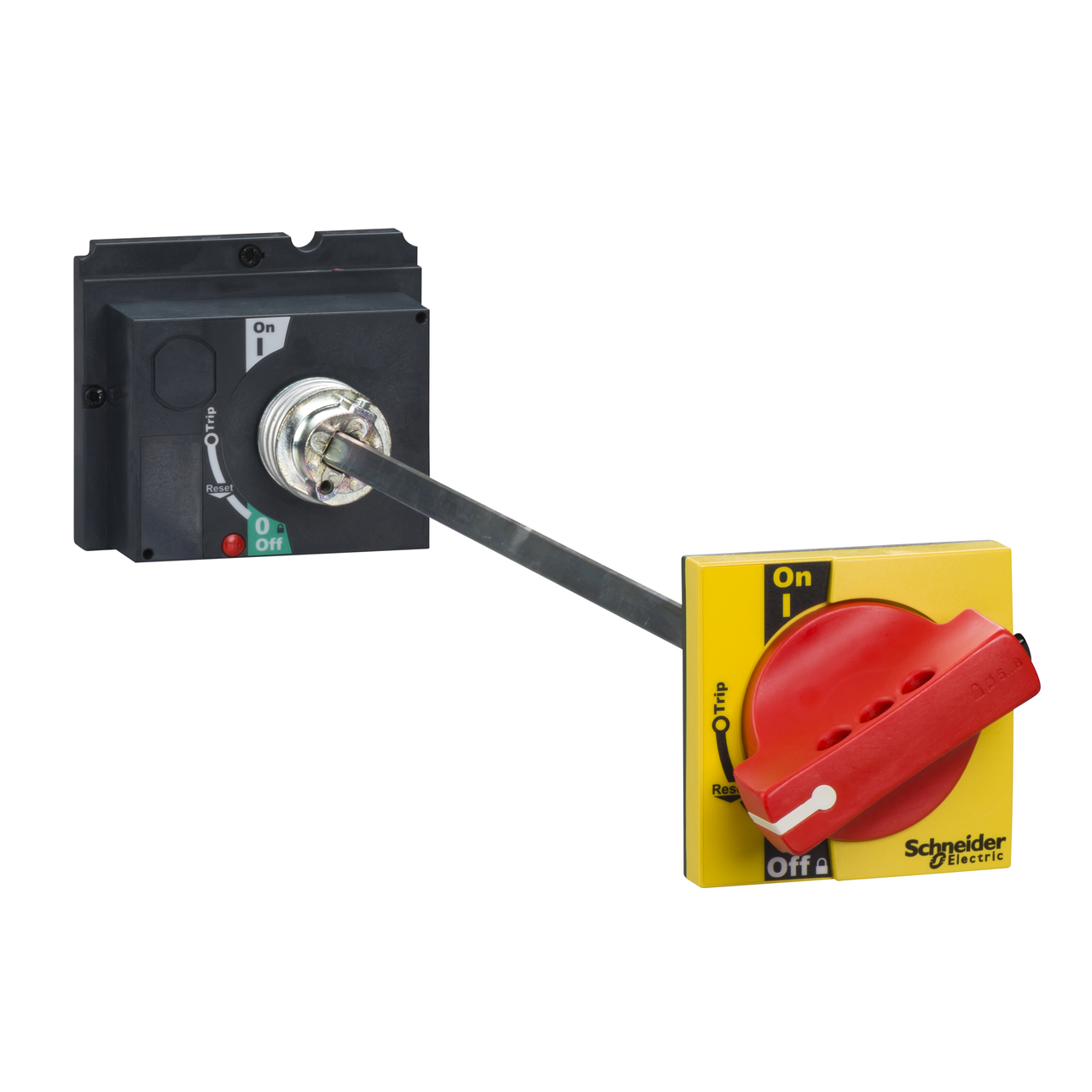 Schneider Electric Extended rotary handle, ComPact NSX 100/160/250, red ...