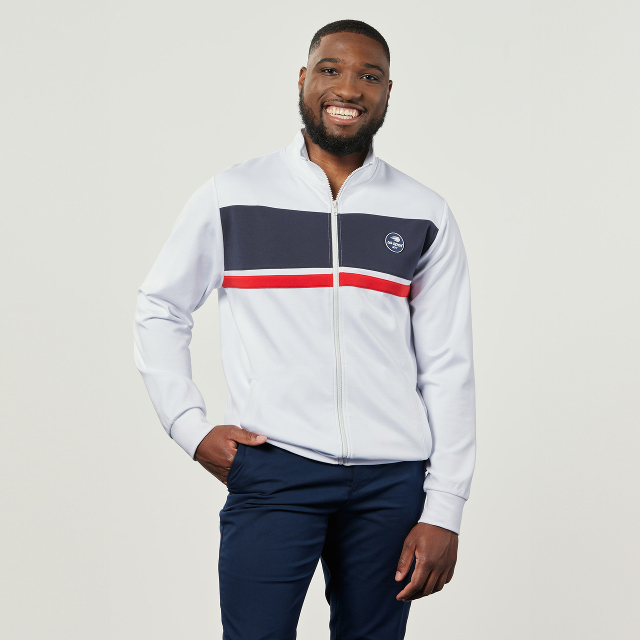 US Open American Needle Tricot Warm Up Jacket
