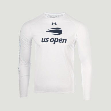 US Open Under Amour Men's Performance Long Sleeve Tech T-Shirt - White ...
