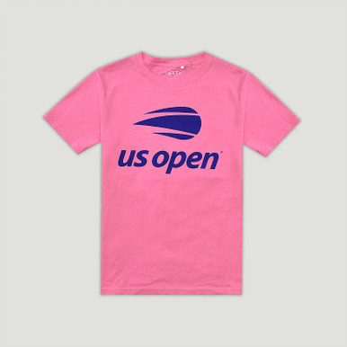 US Open Garb Youth Official Logo T-Shirt - Pink