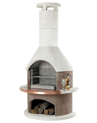 Buschbeck Rondo Outdoor Fireplace & BBQ - Mclellans Home & Leisure