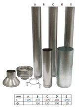 Kent Inbuilt Fire Flue Kit - Mclellans Home & Leisure