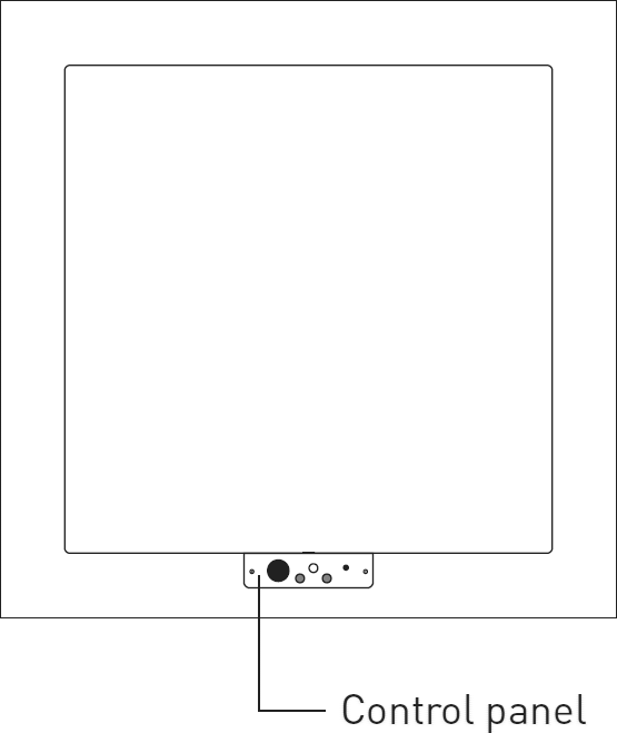 QLOCKTWO MOON | Lunar Phase Wall Clock | Moon Cycle Art
