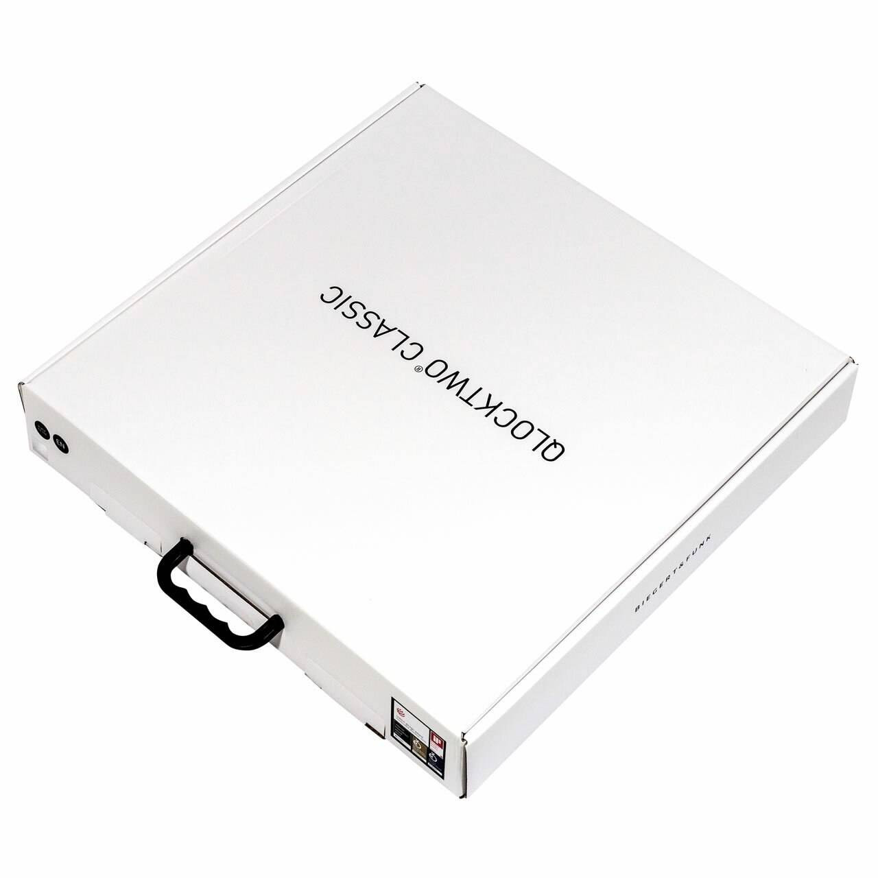 QLOCKTWO CLASSIC Wall Clock | Acrylic Glass | Calabasas Clock