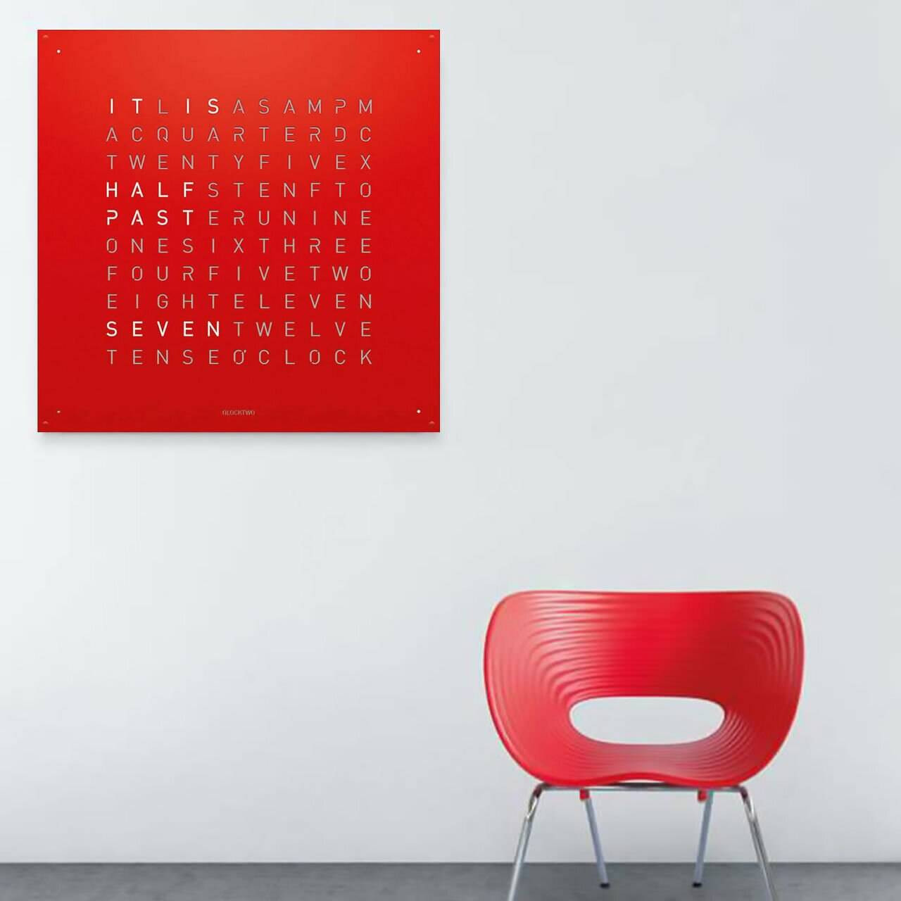 QLOCKTWO EARTH 90 | Large Word Clock | USA Retailer & Prices