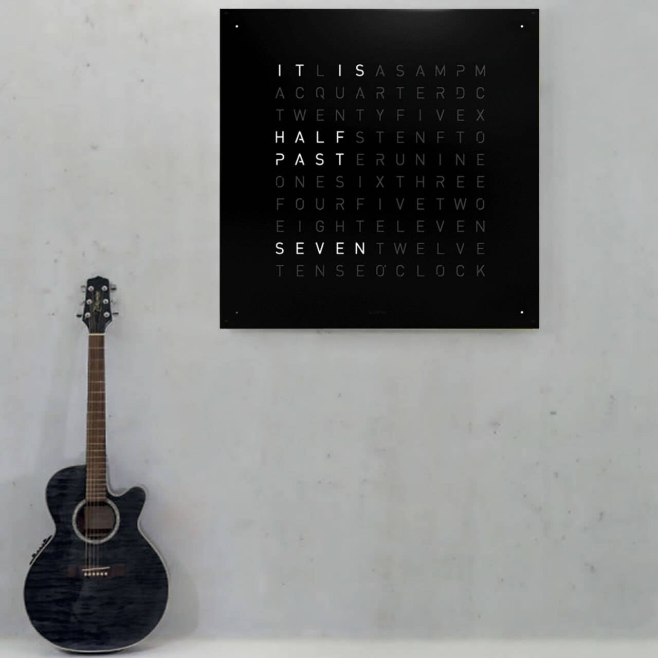 QLOCKTWO EARTH 90 | Large Word Clock | USA Retailer & Prices