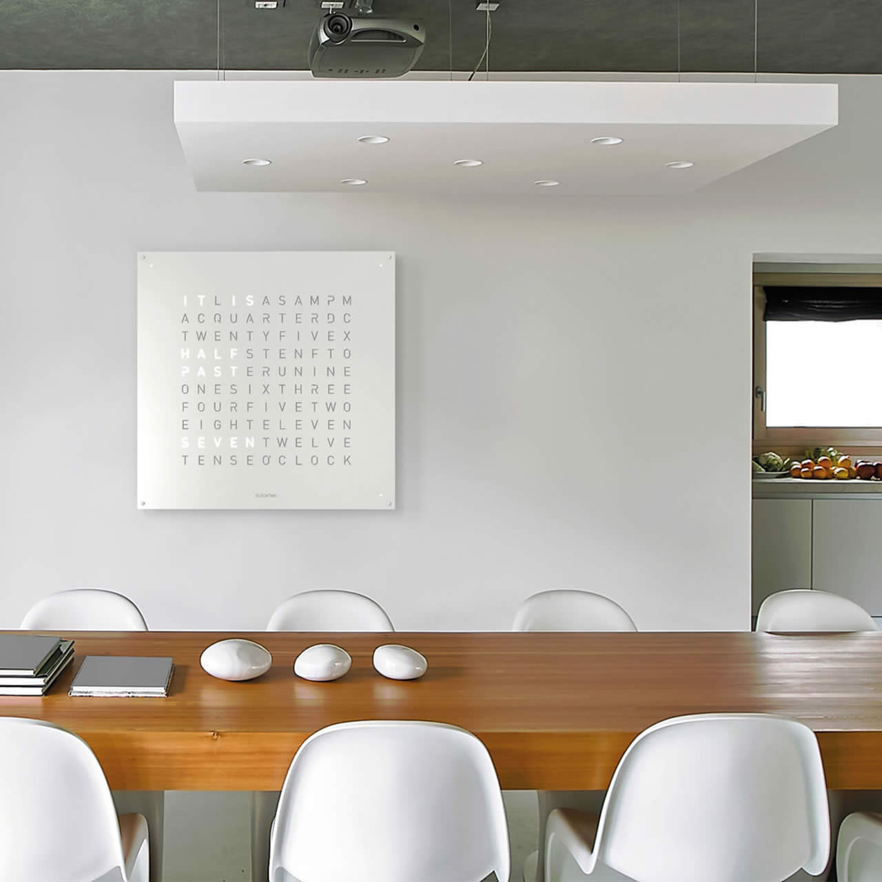 QLOCKTWO EARTH 90 | Large Word Clock | USA Retailer & Prices